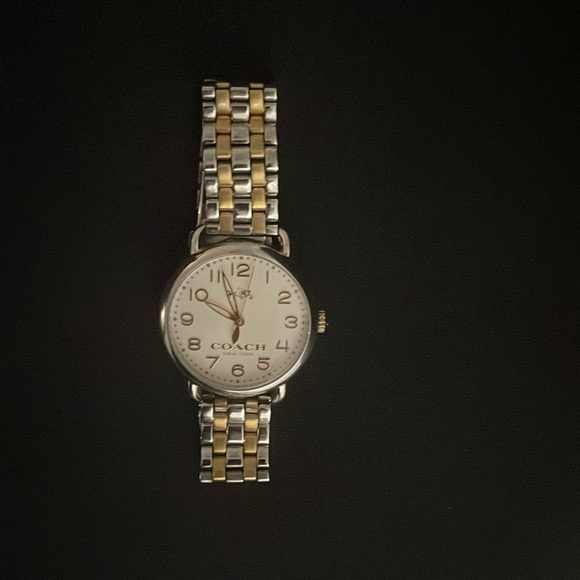 Coach | Accessories | Coach Delancey Two Tone Watch | Poshmark